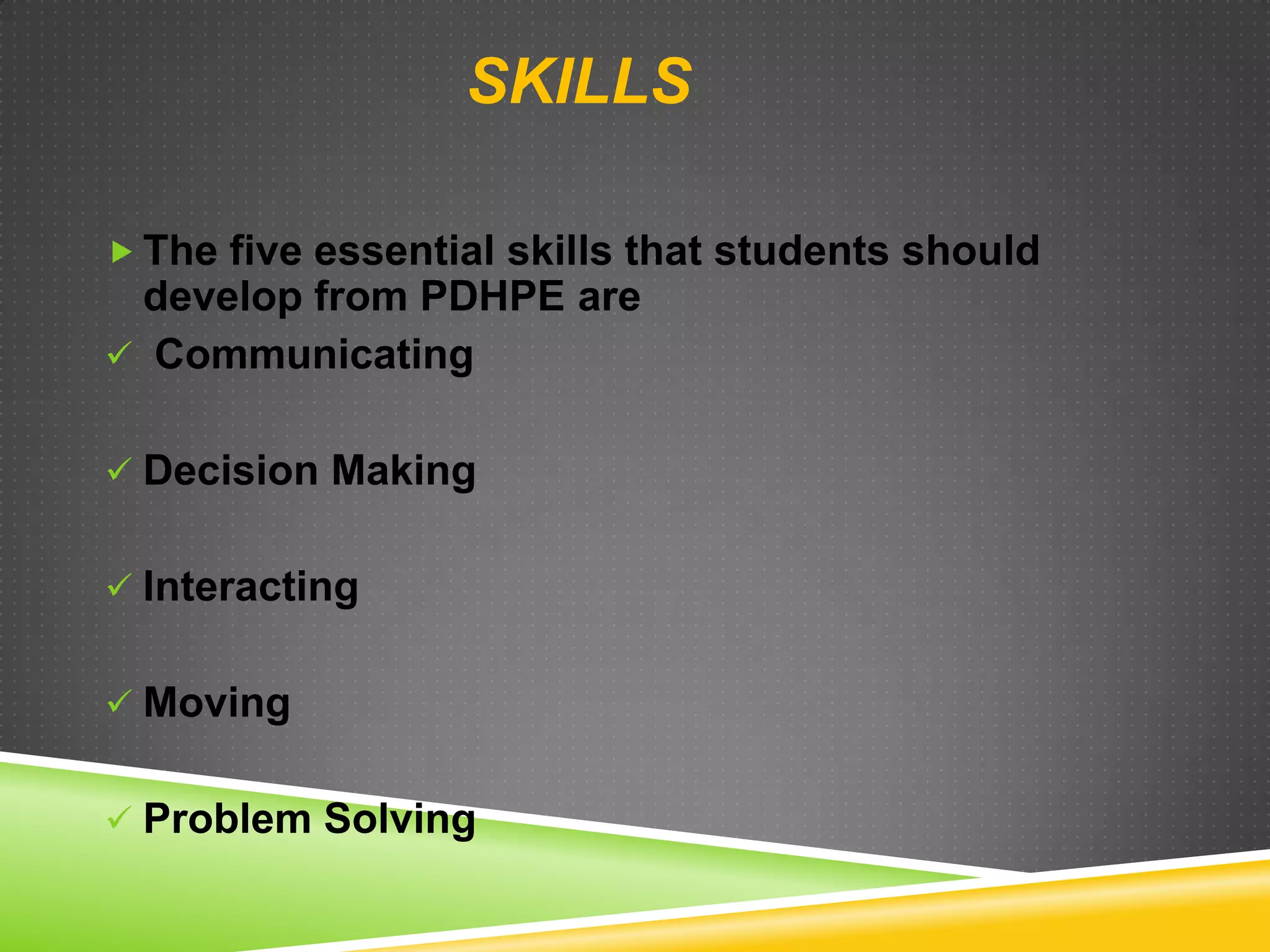 Pdhpe weebly slideshow | PPTX