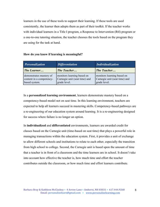 Personalization vs. Differentiation vs. Individualization Report-v3