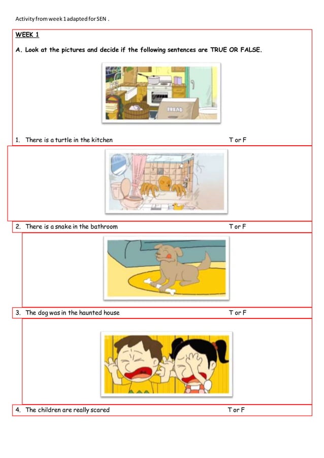 Didactic Unit 2 - WEEK 1 SEN | PDF