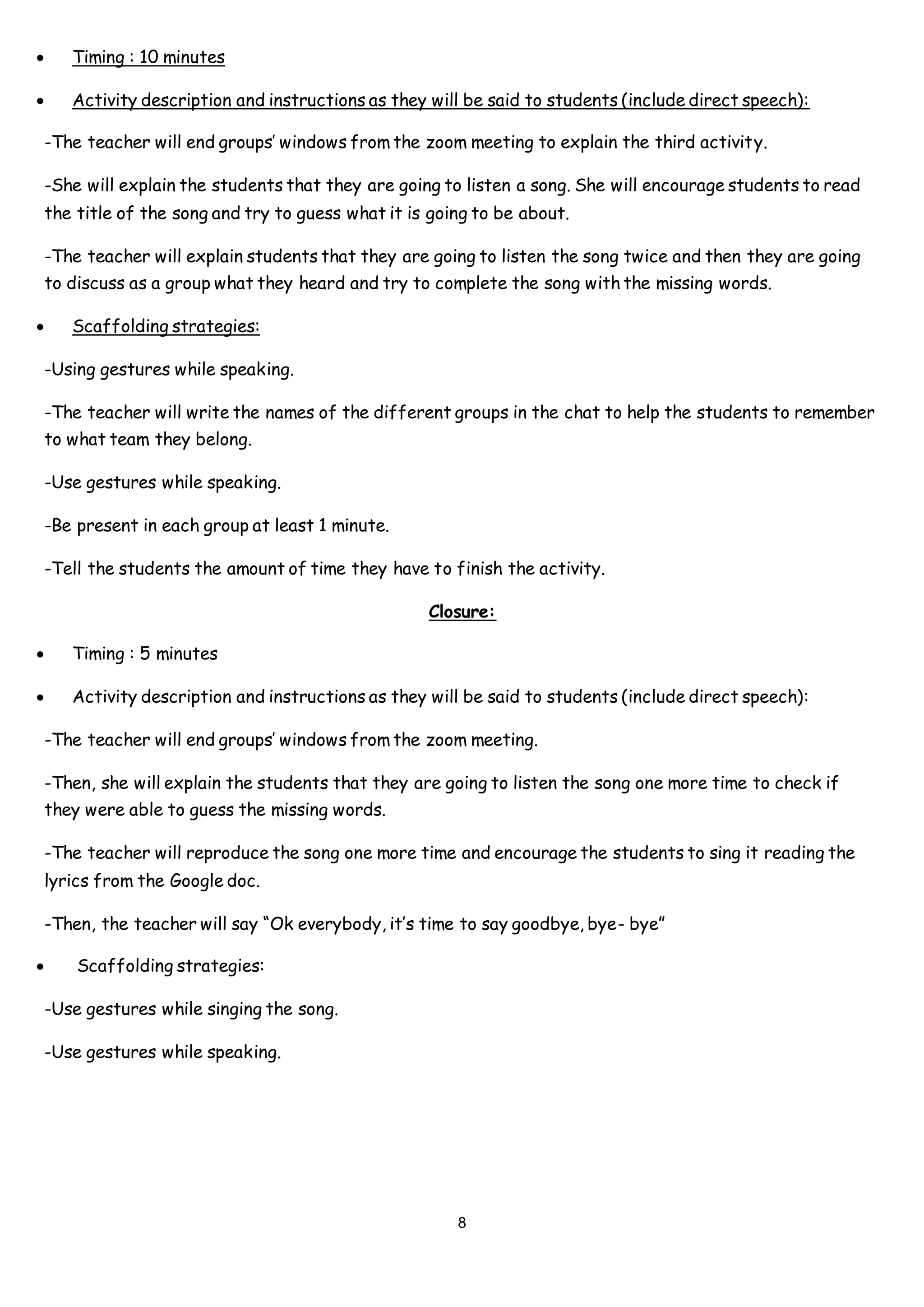 Didactic Unit 2 - Home Sweet Home | DOCX