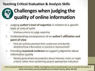 Personal Digital Inquiry Handouts | PPTX