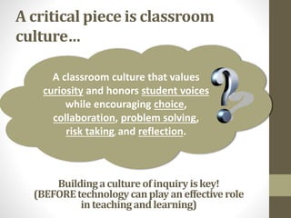 Personal Digital Inquiry Handouts | PPTX