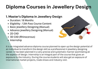 PD Institute Jewellery Designing Courses | PDF