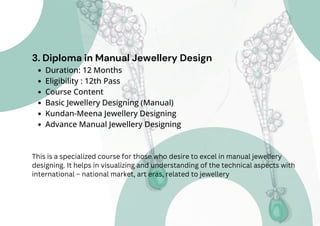 PD Institute Jewellery Designing Courses | PPT