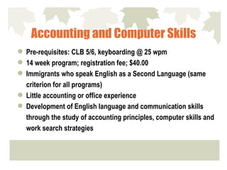 Pd Integrative Language Training For Newcomers Tcdsb B4 | PPT