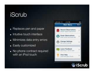 iScrub Presentation | PDF