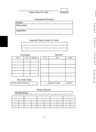 Personal Development Journal Sample | PDF