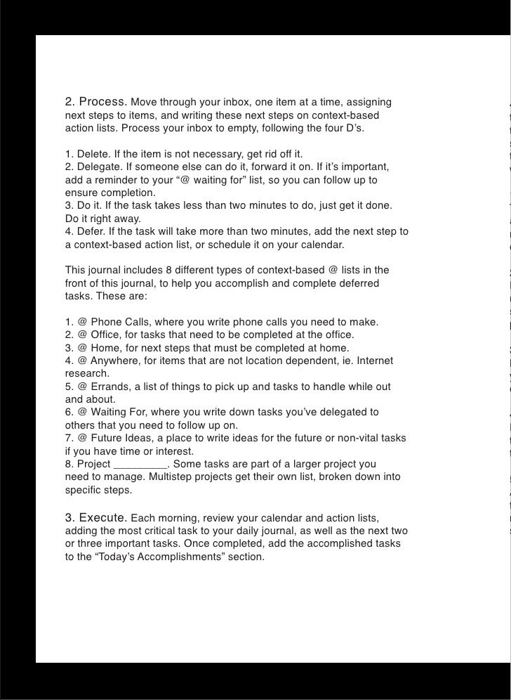Personal Development Journal Sample Personal Development Journal Sample