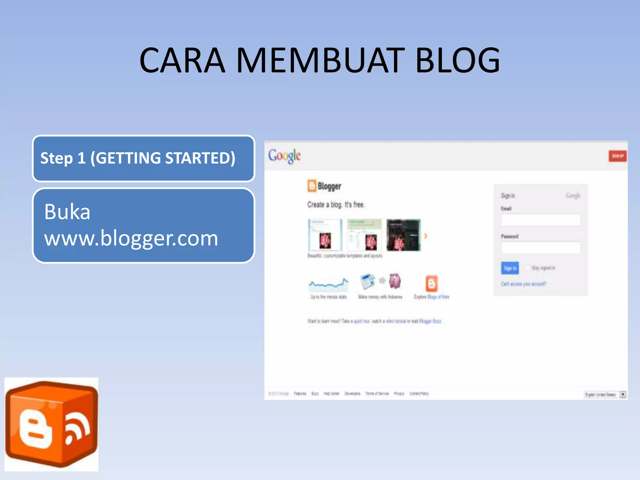 Cara Membuat Blog | PPTX