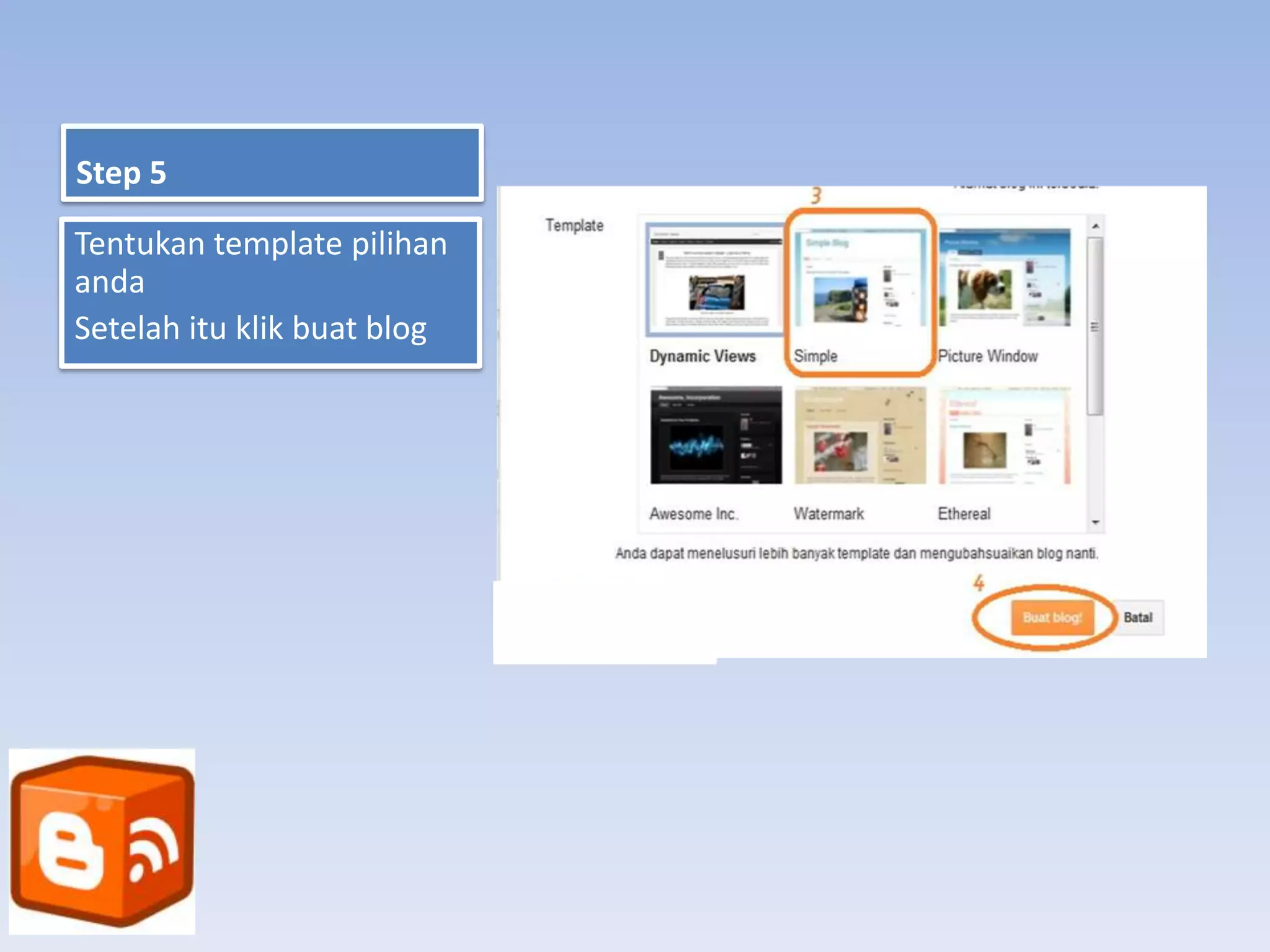Cara Membuat Blog | PPTX