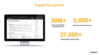 Easily adapt Puppet Modules with PDK Convert 02/22/2018 | PPT