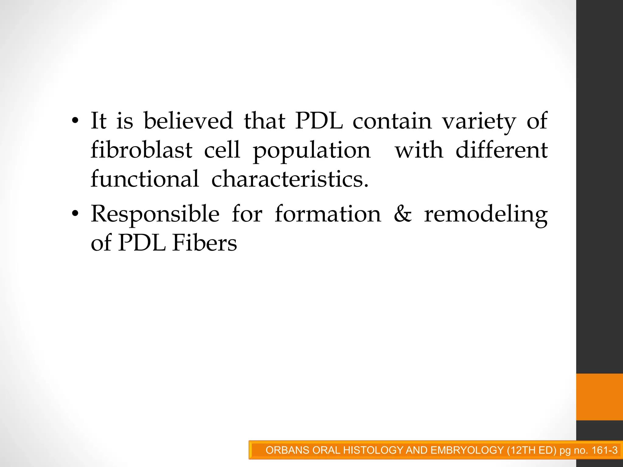 Periodontal ligament (PDL) | PPTX