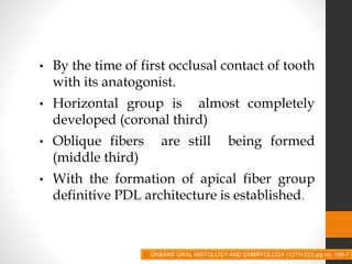 Periodontal ligament (PDL) | PPTX