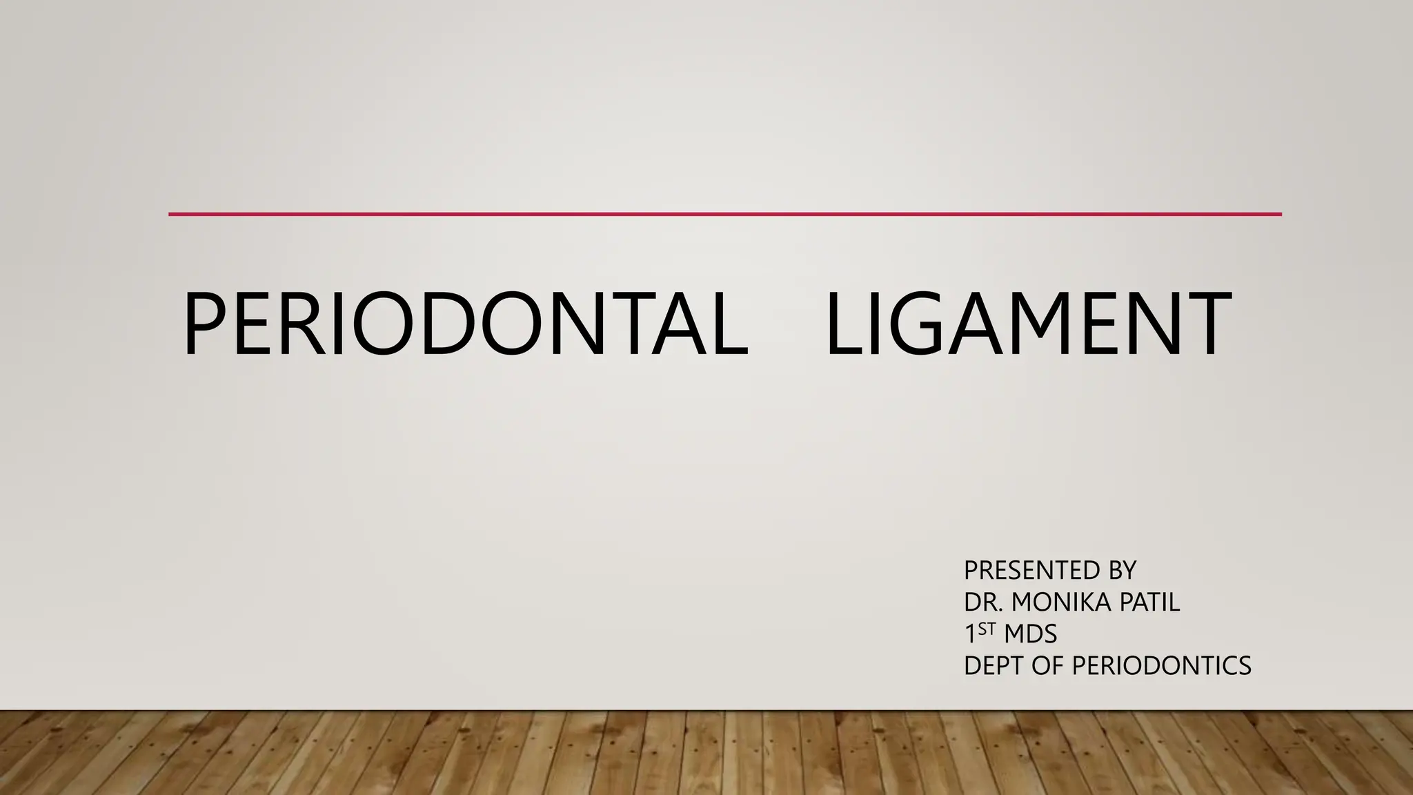 periodontal ligament and periodontium in periodontics | PPTX
