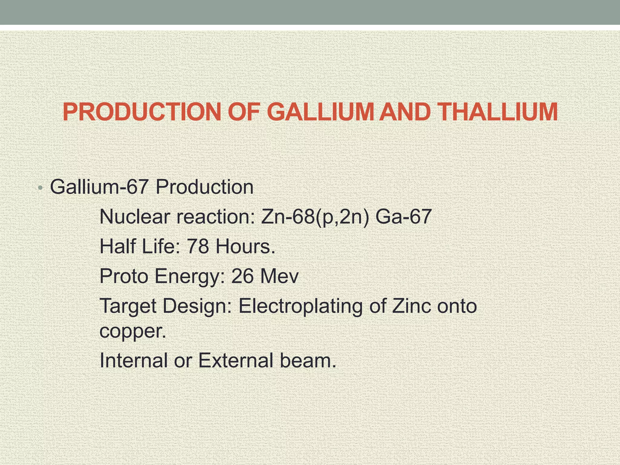PET - Cyclotron Targets | PDF