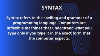 Program Development life Cycle Ppt first year | PPTX