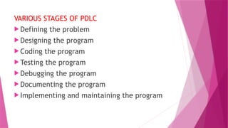 PDLC PROJECT PRESENTATION BY DINESH KUMARSIR | PPTX