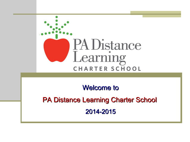 PA Distance Learning 2014-2015 | PPT