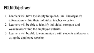 PDLM Final Presentation | PPT