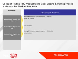 PDL World your Engineering, Procurement and Maintenance service ...