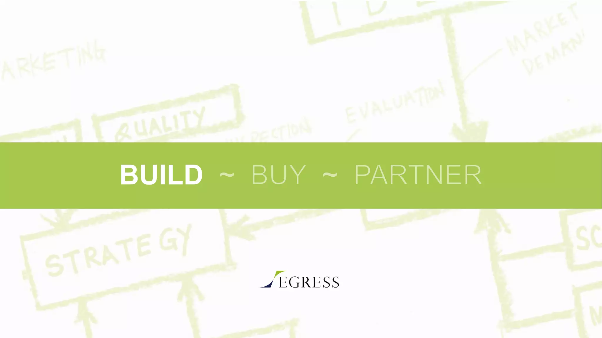 Buy Build or Partner: Choosing the right inovation Strategy | PPTX