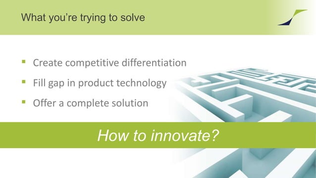 Buy Build or Partner: Choosing the right inovation Strategy | PPTX