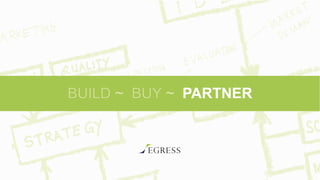 Buy Build or Partner: Choosing the right inovation Strategy | PPTX