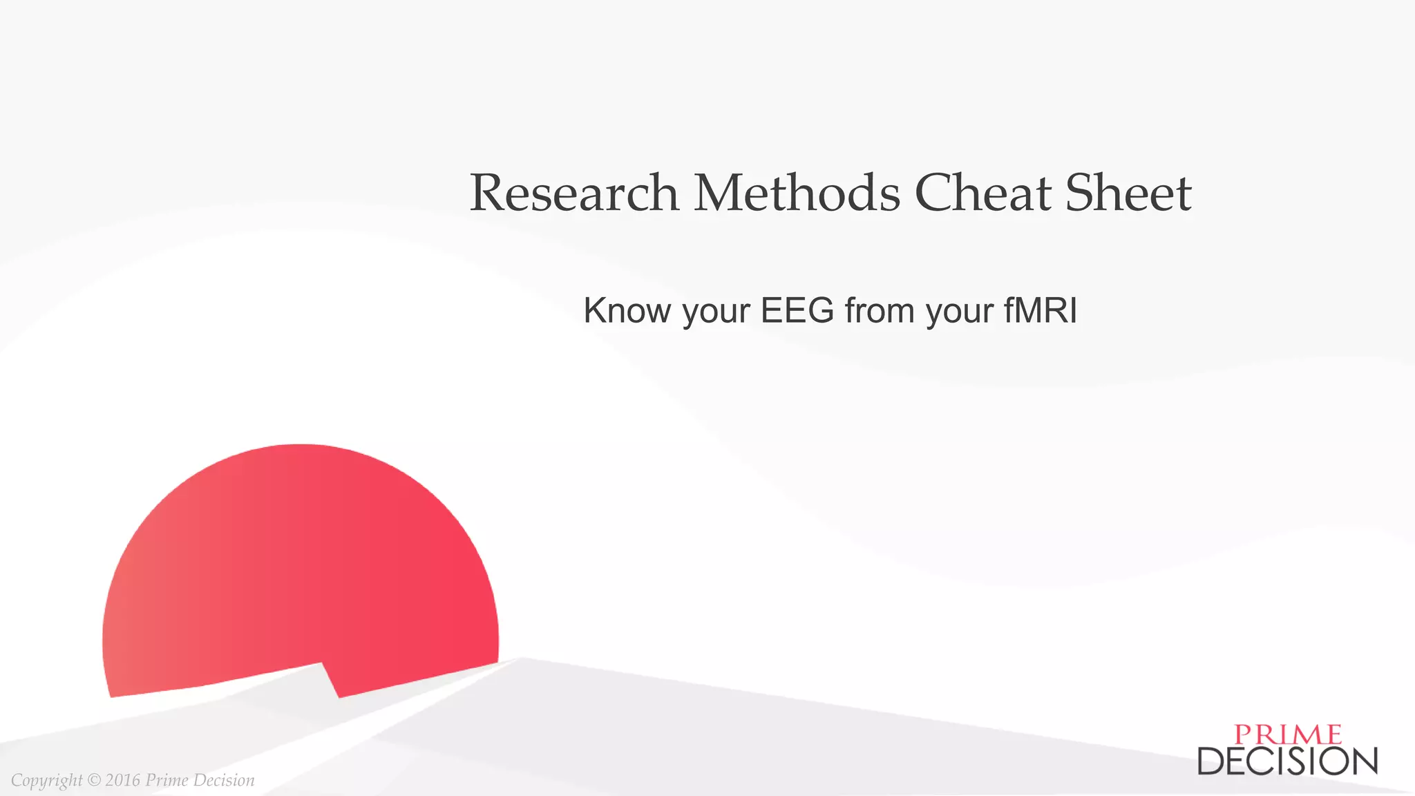 Research Methods Cheat Sheet | PDF