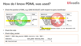 Properly Use Parallel DML for ETL | PPT