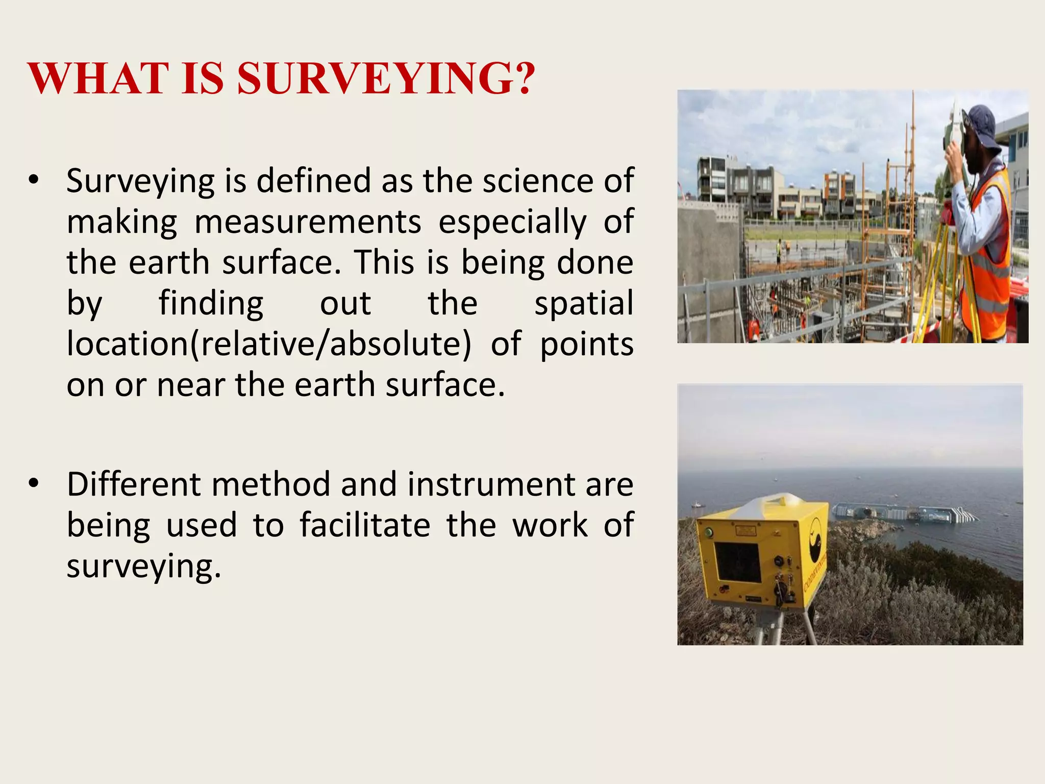 MODERN SURVEYING TECHNIQUES | PDF