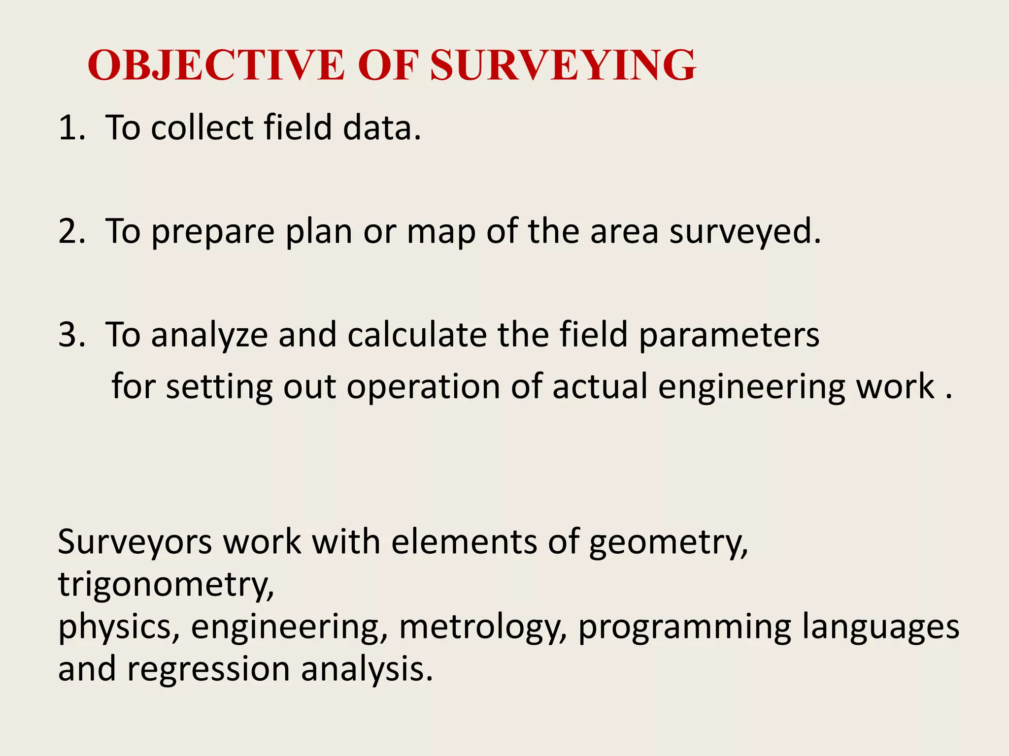 MODERN SURVEYING TECHNIQUES | PDF