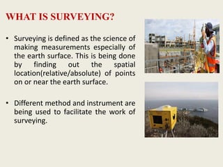 MODERN SURVEYING TECHNIQUES | PDF