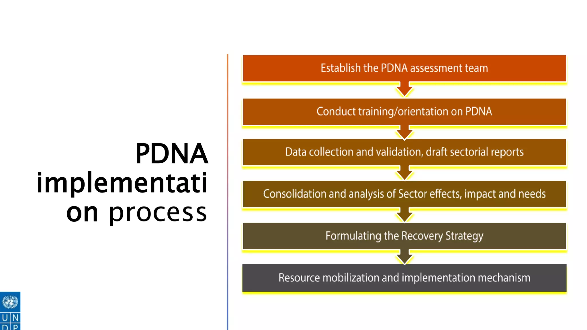 Post Disaster Need Assessment (PDNA), concepts and experience | PPTX