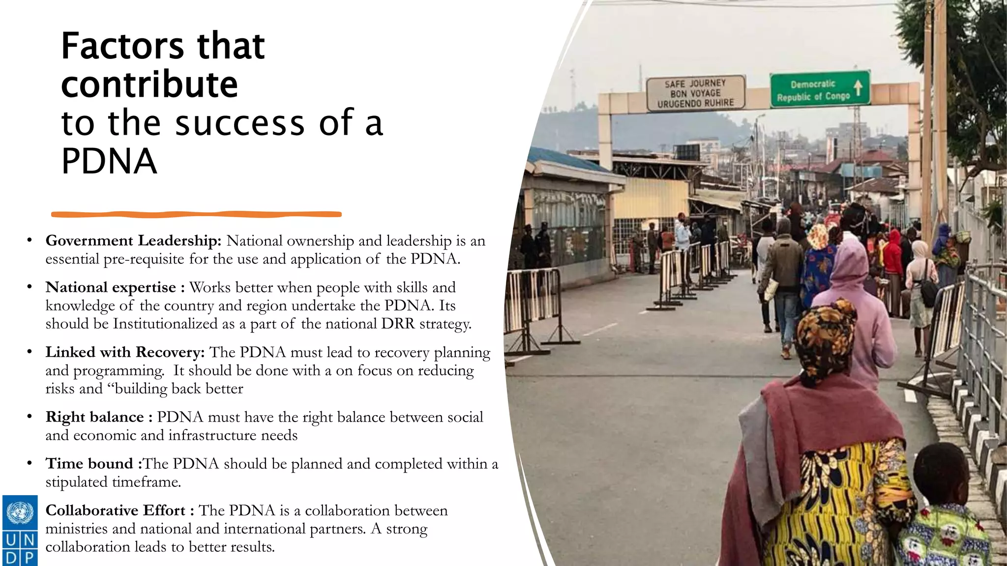 PDNA - Post Disaster Need Assessment and role of multi-stakeholders | PPTX