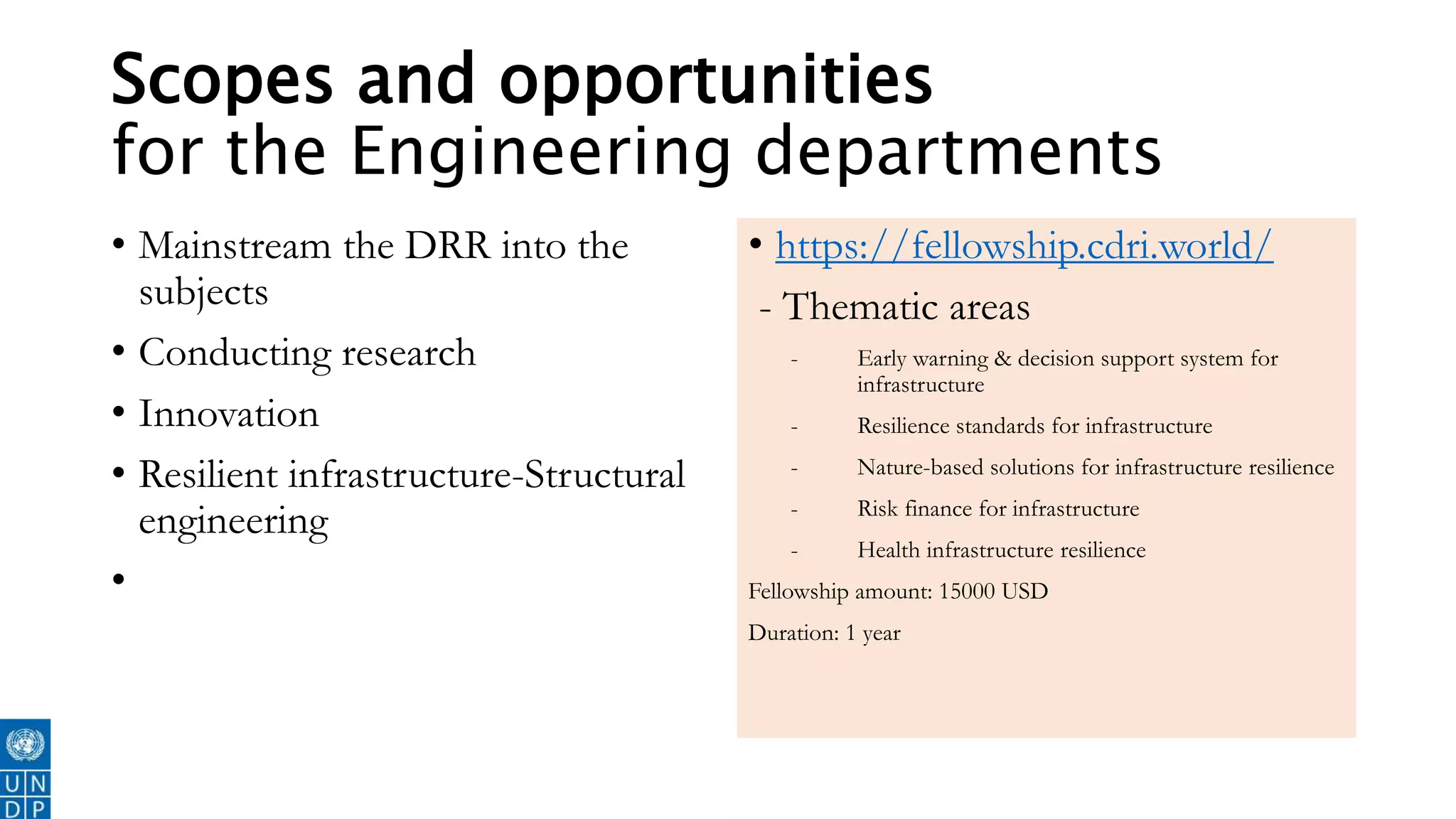 PDNA - Post Disaster Need Assessment and role of multi-stakeholders | PPTX
