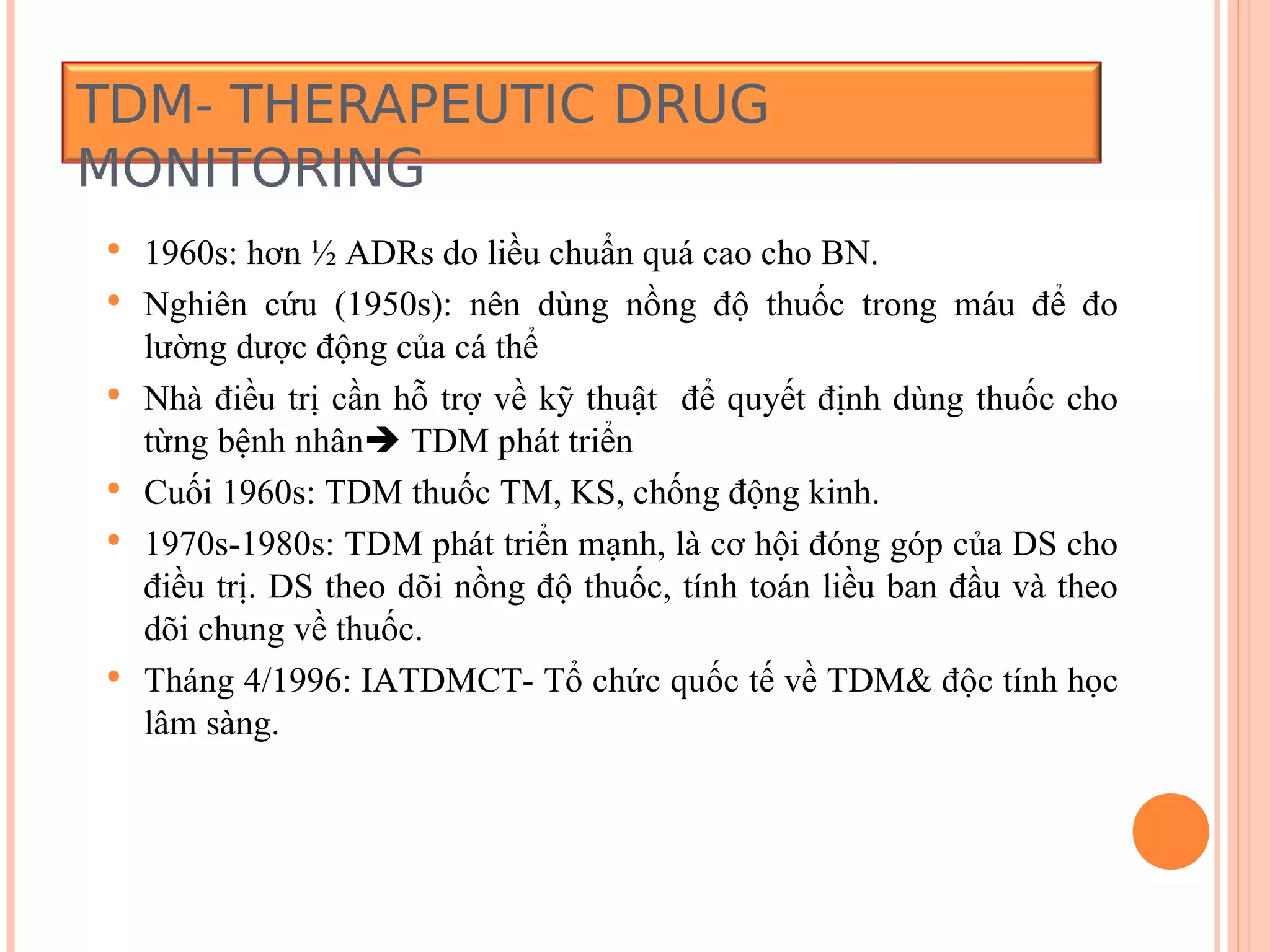 áP dụng bước đầu quy trình tdm gentamicin và vancomycin | PDF