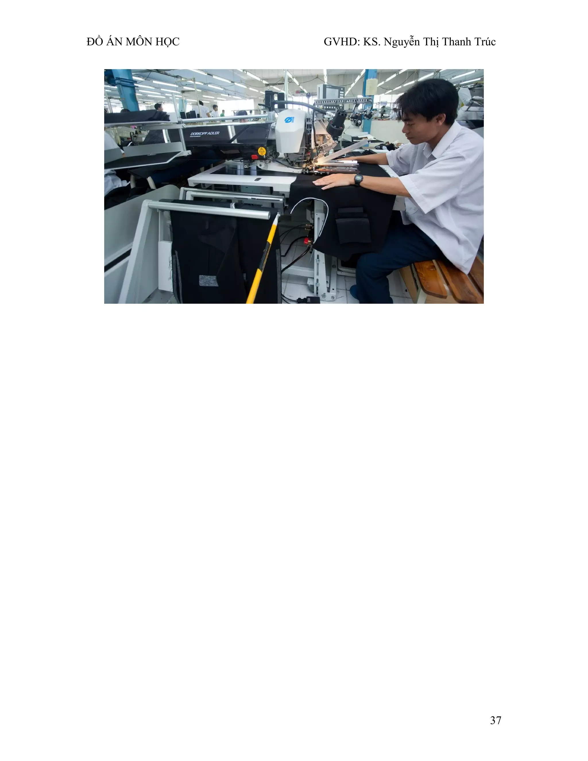 áP dụng lean manufacturing vào trong thực tế sản xuất tại xí nghiệp may pleiku thuộc tổng công ...