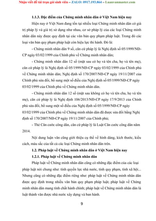 Áp Dụng Pháp Luật Trong Cấp Và Quản Lý Chứng Minh Nhân Dân Ở Việt Nam Hiện Nay.doc