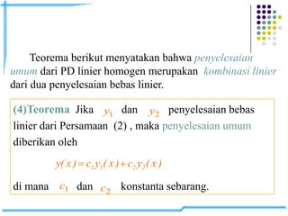 PD orde2 Homogen | PPTX