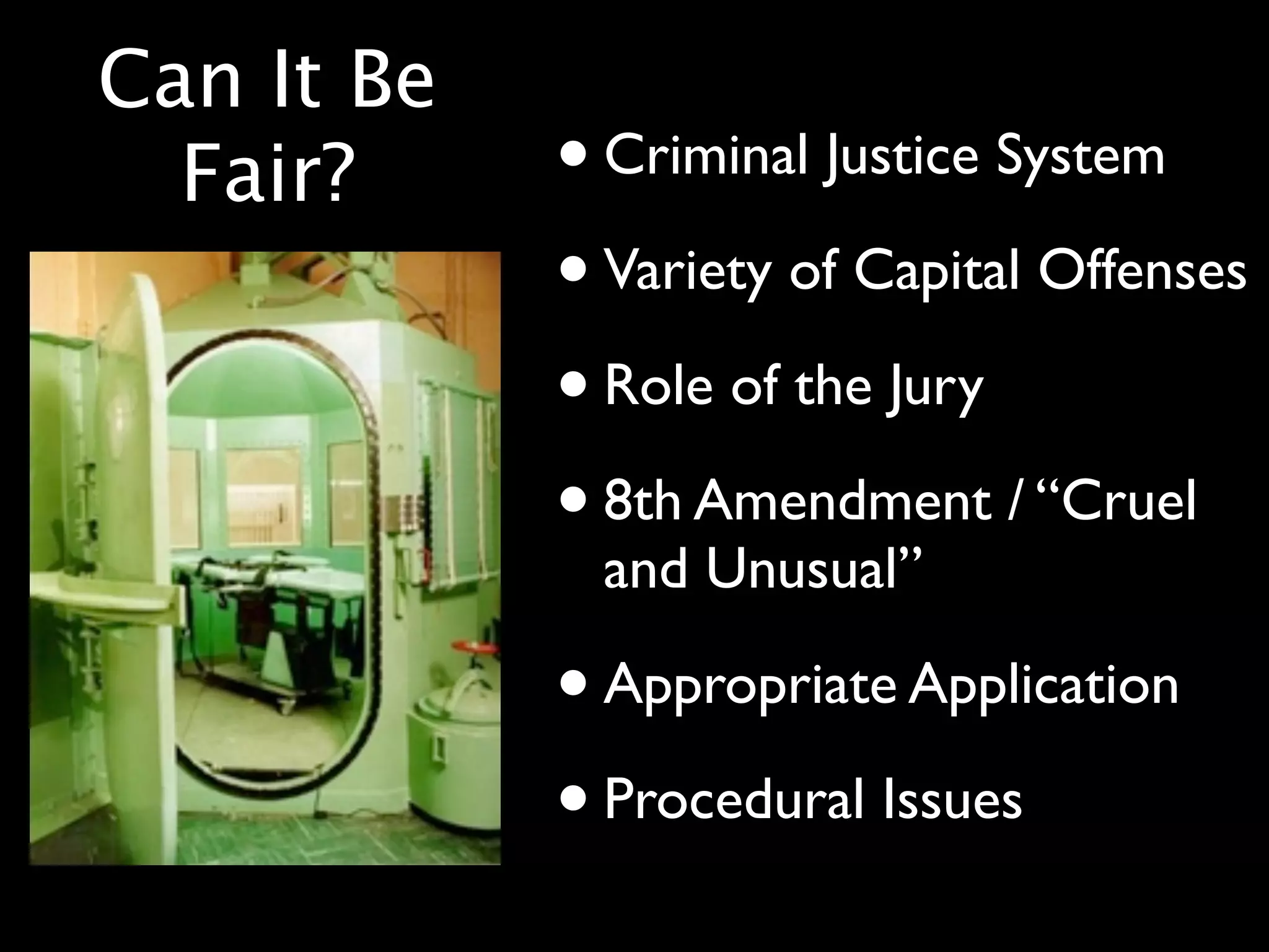 Death Penalty Overview | KEY