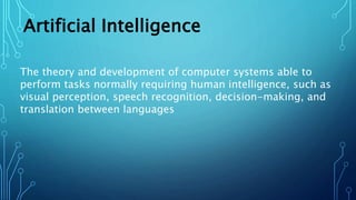 How Artificial Intelligence Will Make Technology Disappear | PPT