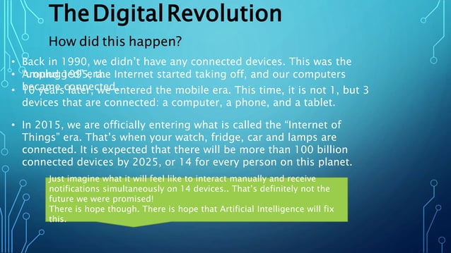 How Artificial Intelligence Will Make Technology Disappear | PPT