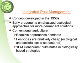 Integrated Pest Managment | PPT