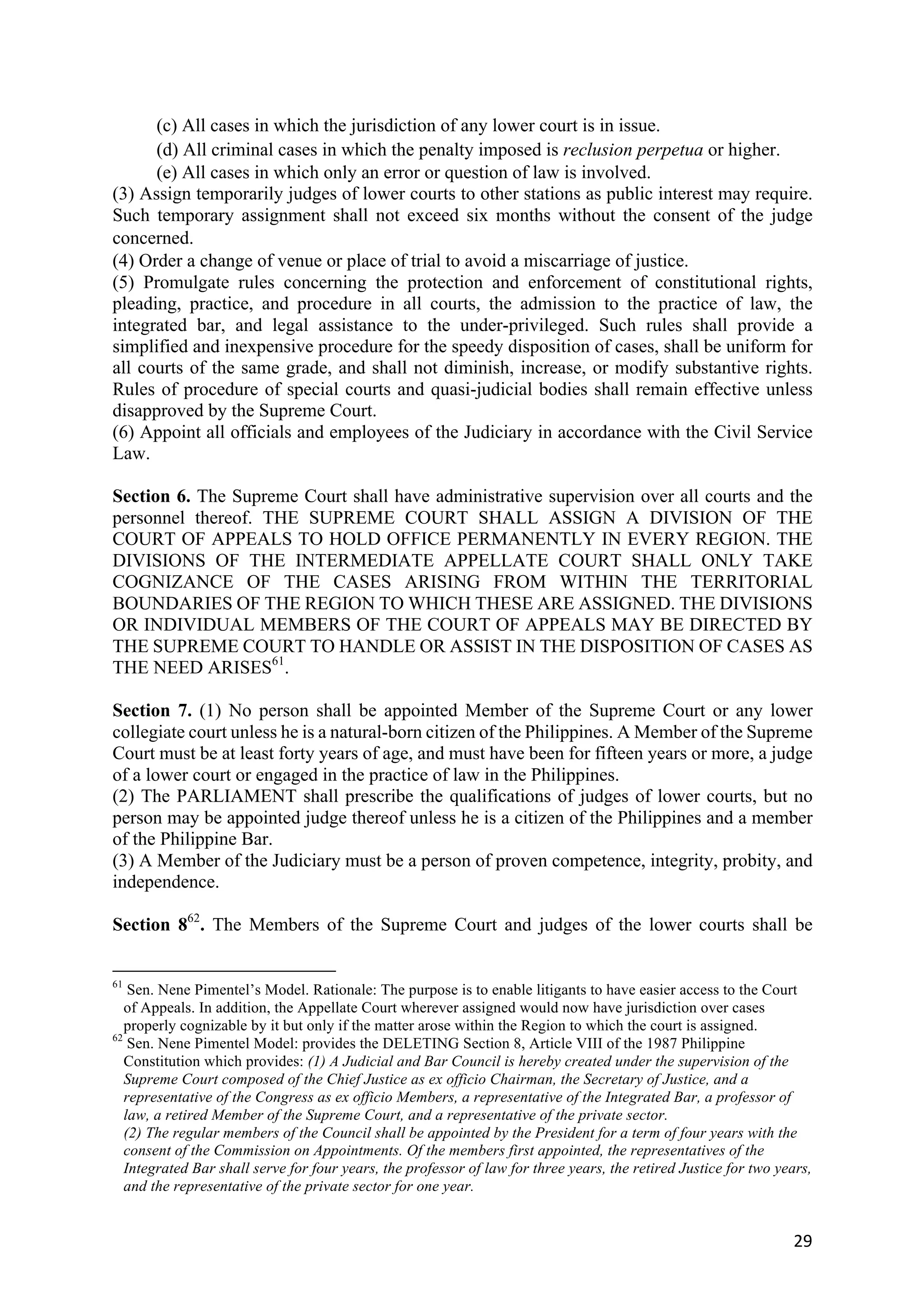 PDP-LABAN PROPOSED CONSTITUTION of the Federal Republic of the ...