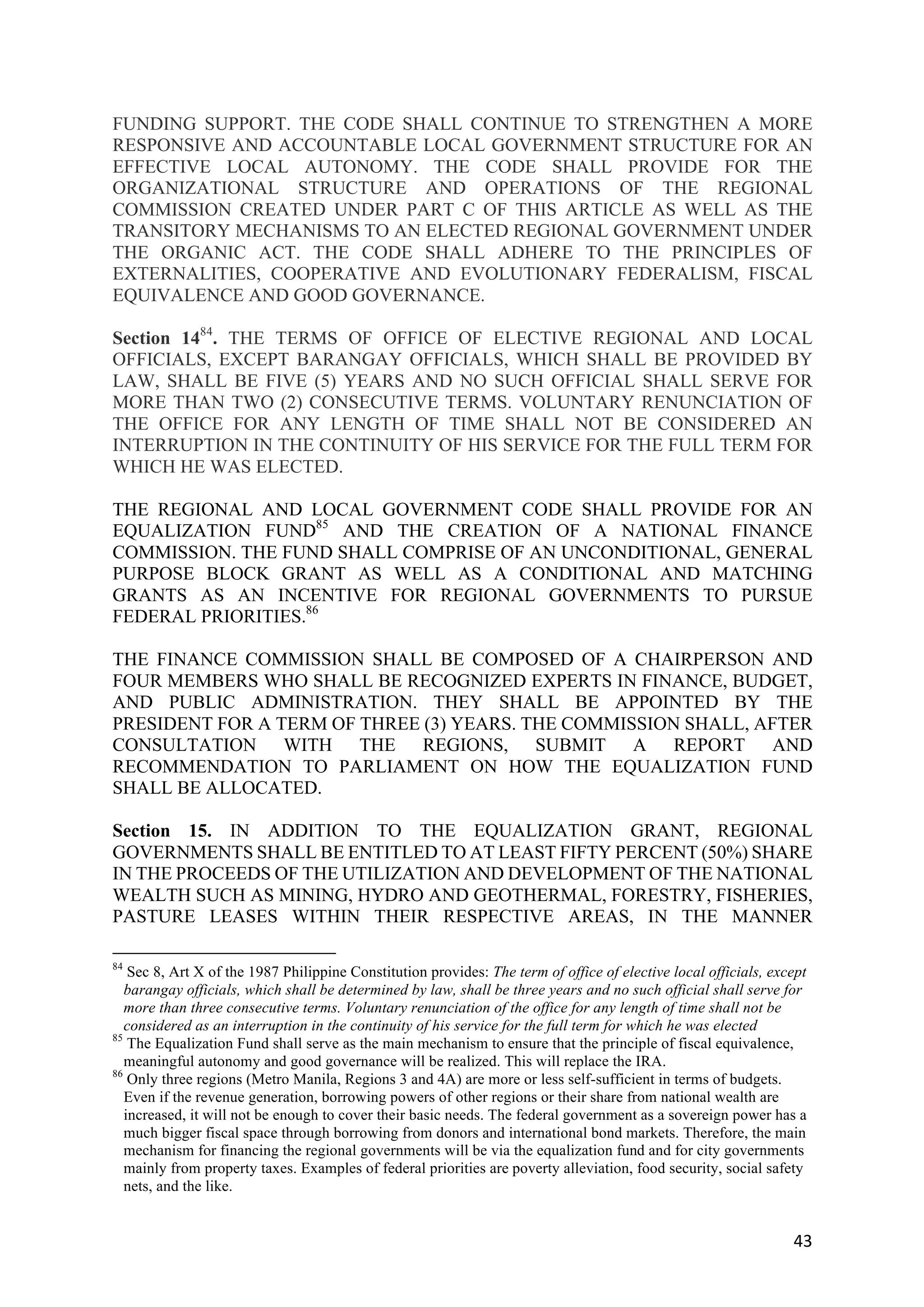 PDP-LABAN PROPOSED CONSTITUTION of the Federal Republic of the ...