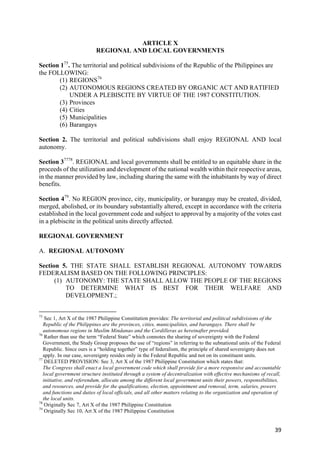 PDP-LABAN PROPOSED CONSTITUTION of the Federal Republic of the ...