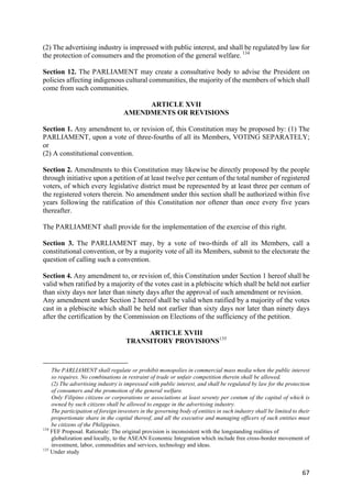 PDP-LABAN PROPOSED CONSTITUTION of the Federal Republic of the ...