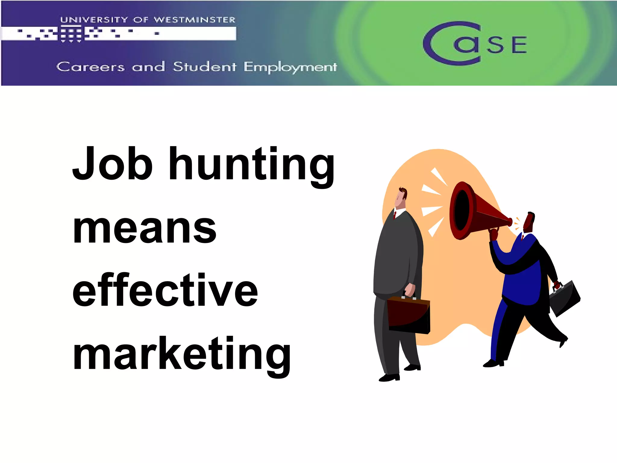 Introduction to Careers and Student Employment | PPT