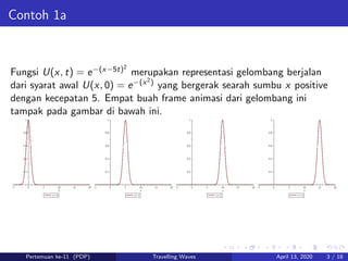 Gelombang Berjalan | PDF