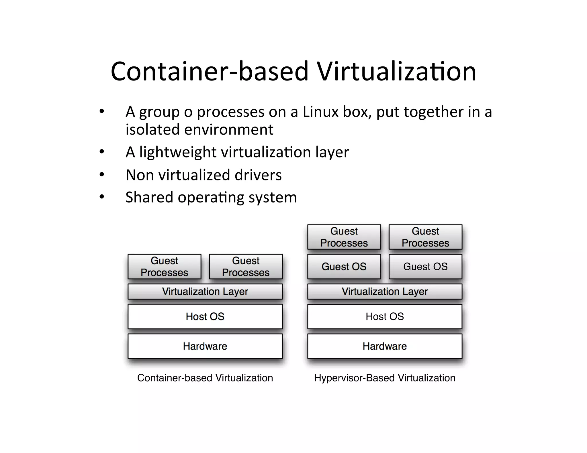A Performance Comparison Of Container Based Virtualization Systems For Mapreduce Clusters Ppt